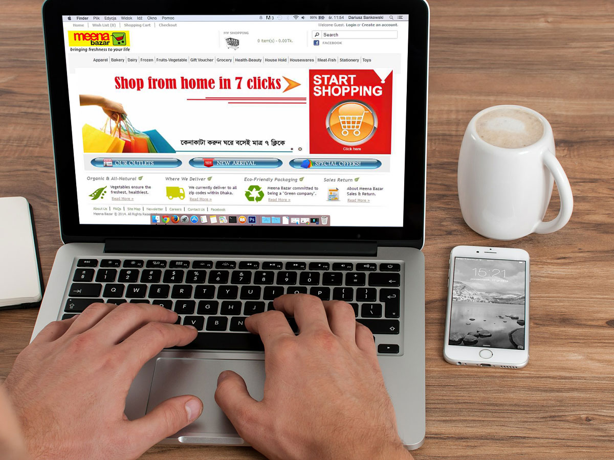 Meena Bazar Web Portal • TechnoVista Limited